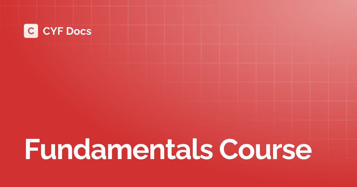 Fundamentals Course | CYF Docs