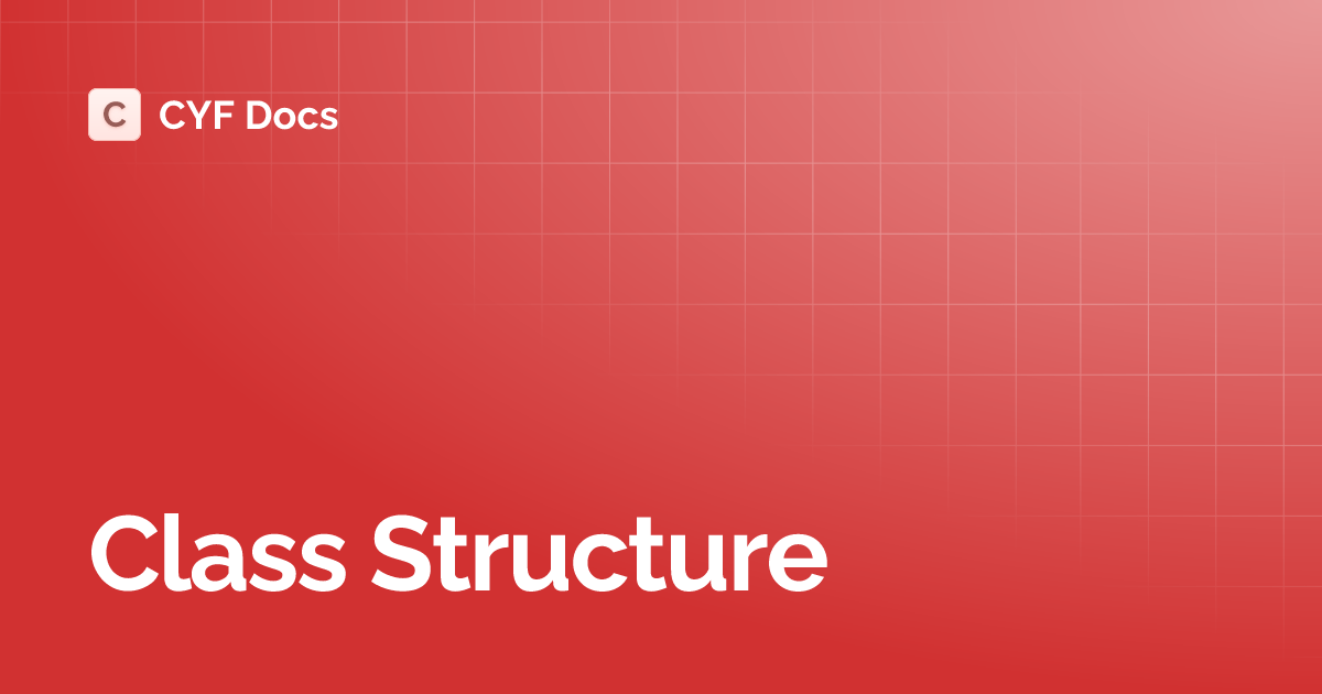 Class Structure | CYF Docs